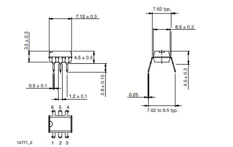 4N36 Optocoupler: Datasheet, Pinout, 4N35 vs.4N36 vs.4N37