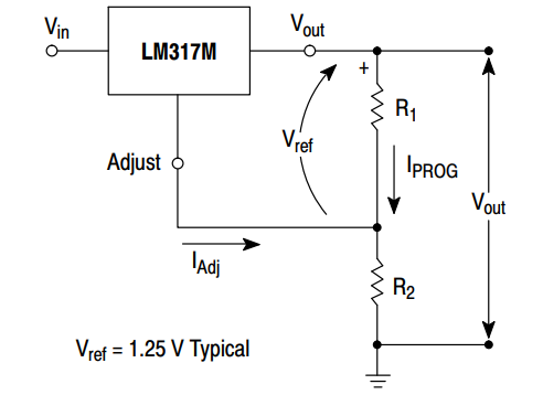 LM317M Voltage Regulator: Pinout, Equivalent and Circuits