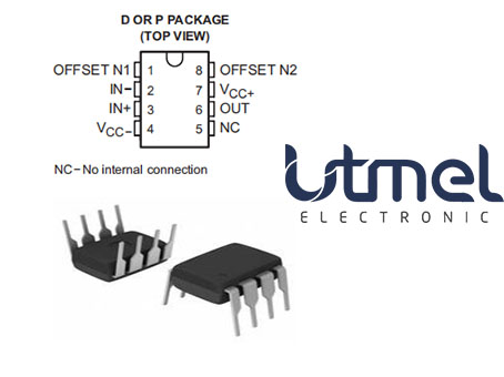 OP07CP Operational Amplifier: Feature, Pinout and Datasheet