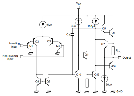 LM2902N Low-power quad operational amplifier:Pinout, Features, and ...