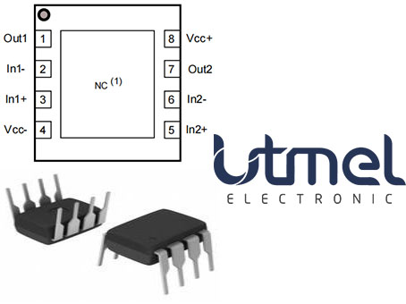 LM2904 Dual Op-Amp: Pinout, Features and Application