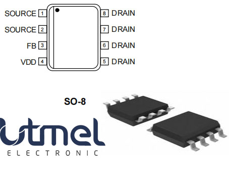 VIPER22A SMPS Controller IC Pinout, Datasheet, Equivalents,, 59% OFF