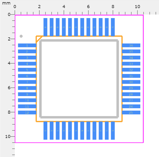 STM32F070CBT6 Microcontroller: 48MHz,48-LQFP, Pinout and Features