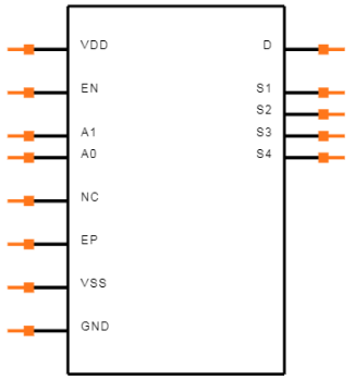 ADG1204 Multiplexer: Pinout, Features and Datasheet
