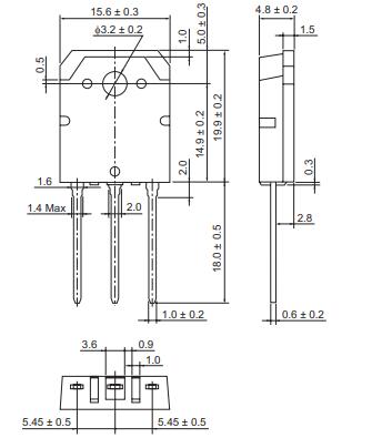 2SK1058 N-Channel Power MOSFET: 2SK1058, Datasheet, Pinout