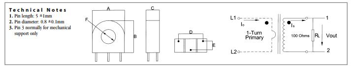 CST-1005 Transformer: Pinout, Datasheet, CAD Model