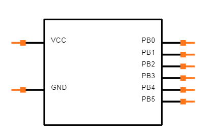 ATTINY45 Microcontroller: Pinout, Specifications and Datasheet