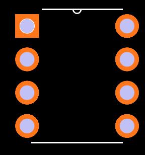 ATTINY25 8-Bit Microcontroller: DIP8 ATTINY25, Circuit and Programming