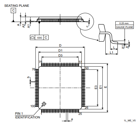 STM32F303CBT6 Microcontroller: 32-Bit, 48-LQFP, Pinout and Datasheet