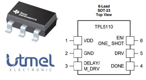 TPL5110DDCT Programmable Timer: Pinout, Layout, Datasheet