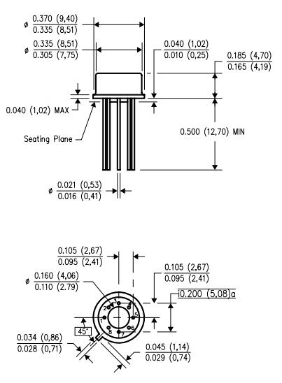 LM741H Operational Amplifier: Pinout, Datasheet, and Functional Block ...