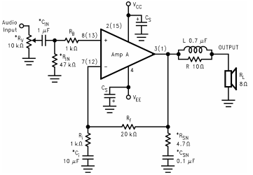 LM1876 Audio Power AMP : Pinout, Application and Datasheet