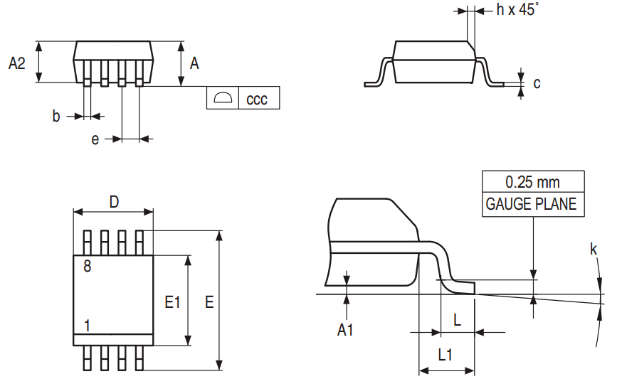 M24C16-R EEPROM: Pinout, Equivalent and Datasheet