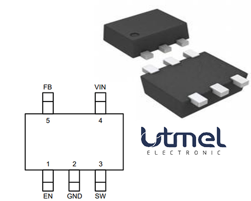 TLV62568DRLT: Datasheet, Pinout, Step-down