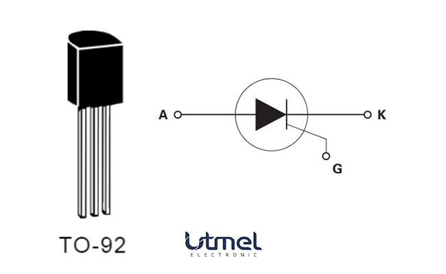 TCR22 Thyristors: Pinout, Datasheet and Circuit