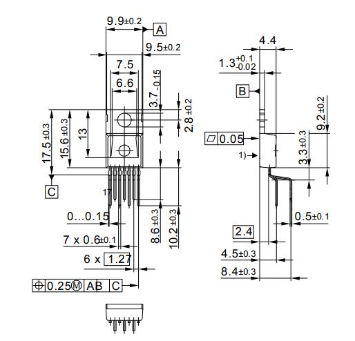 BTS7960B Motor Driver: Datasheet PDF, Pinout, Application Circuit