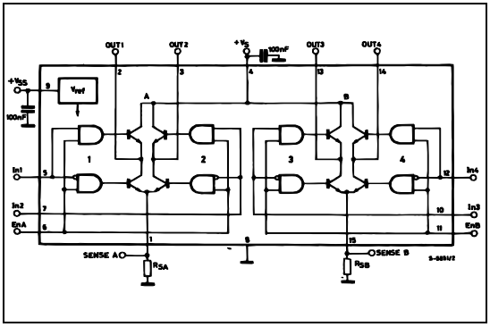 L298P: 42V,13mA, Pinout and Datasheet