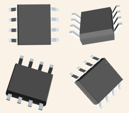 P82B96 Bipolar IC: Pinout, 3D Model and Datasheet