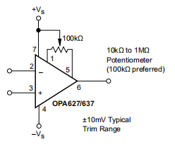 OPA627BP Operational Amplifier: Pinout, Feature, and Datasheet