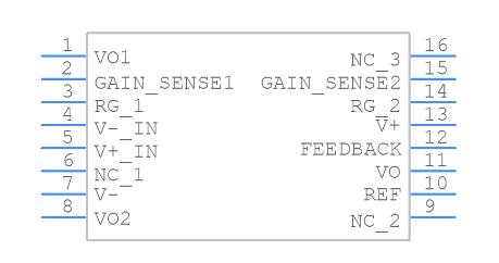 INA115BU Instrumentation Amplifier：Datasheet, Application, Circuit