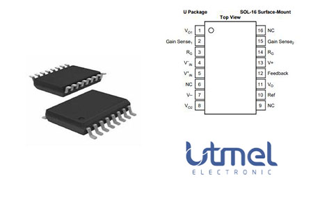 INA115BU Instrumentation Amplifier：Datasheet, Application, Circuit