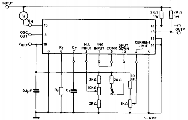 SG3524 Modulators: Price, Circuit and Pinout
