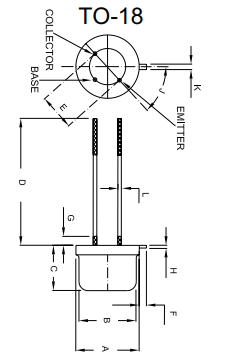 2N2222A NPN Transistor: Datasheet, Pinout and Equivalents