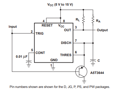 NE555 Precision Timer: Features, Specifications and Applications
