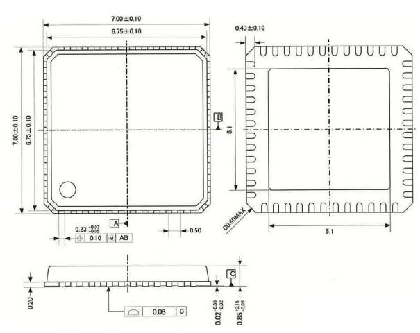 AK4458VN 32-bit 8ch Premium DAC, 115dB 768kHz, 48-pin QFN AKM DAC
