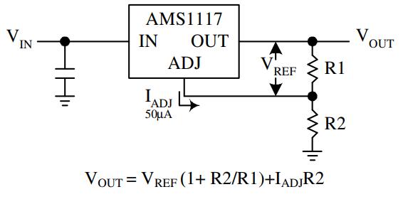 AMS1117 1A Low Dropout Voltage Regulator: Datasheet, 3.3 V Regulators and Pinout