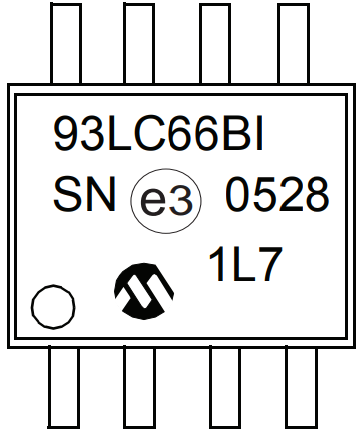 93LC66C Serial EEPROM: Pinout, Equivalent and Datasheet