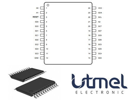 TCA9548APWR I2C Switch: Circuit, Pinout, and Datasheet
