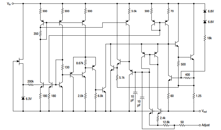 LM317M Voltage Regulator: Pinout, Equivalent and Circuits