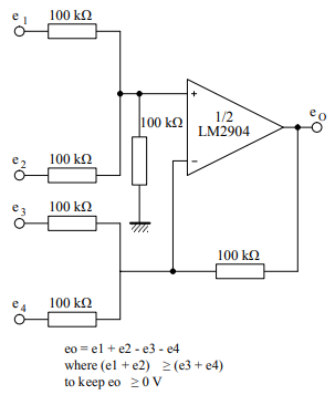 LM2904N Operational Amplifier: Datasheet, Pinout, and Circuit