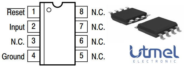 MC34064 Undervoltage Sensing Circuit: Pinout, Features and Datasheet