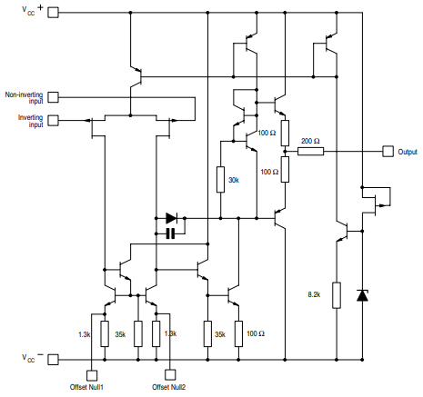 TL071CD Operational Amplifier: Pinout, Specification, and Datasheet