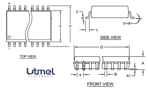 MAX7219 LED Display Drivers: Datasheet, Pinout and Schematic