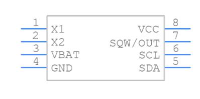 DS1307 RTC: Pinout, Equivalent, Datasheet