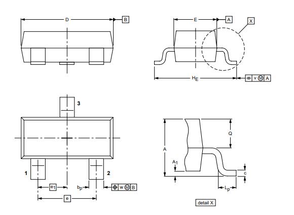 BFS20 BJT Transistor: SOT23, BFS20 Datasheet, Pinout