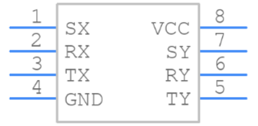 P82B96 Bipolar IC: Pinout, 3D Model and Datasheet