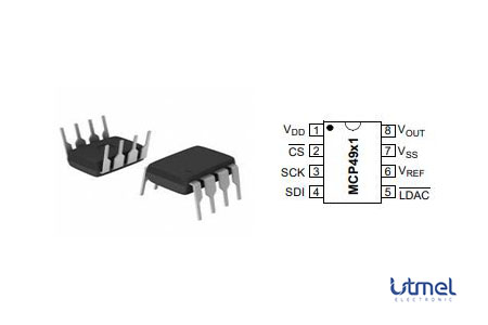MCP4921 Digital-to-Analog Converter: Datasheet, Circuit, Equivalent
