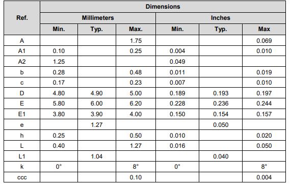 LM158DT Operational Amplifier: Datasheet, Pinout and Schematic Diagram