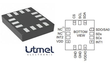 LSM6DS3 Accelerometer/ Gyroscope: Datasheet, Pinout and Features