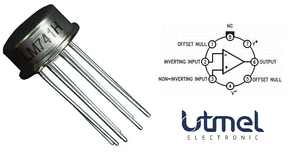 LM741H Operational Amplifier: Pinout, Datasheet, and Functional Block ...