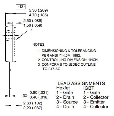 IRFP260N N-Channel MOSFET: Datasheet pdf, Power MOSFET and Equivalents